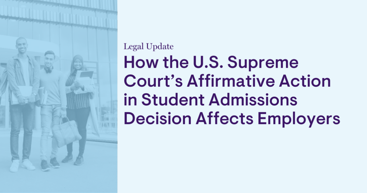 How the U.S. Supreme Court’s Affirmative Action in Student Admissions ...