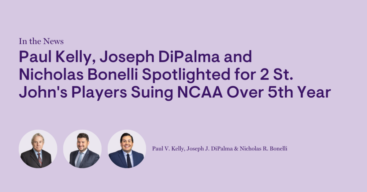 Paul Kelly, Joseph DiPalma and Nicholas Bonelli Spotlighted for 2 St ...