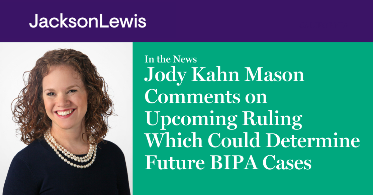 Jody Kahn Mason Comments on Upcoming Ruling Which Could Determine ...