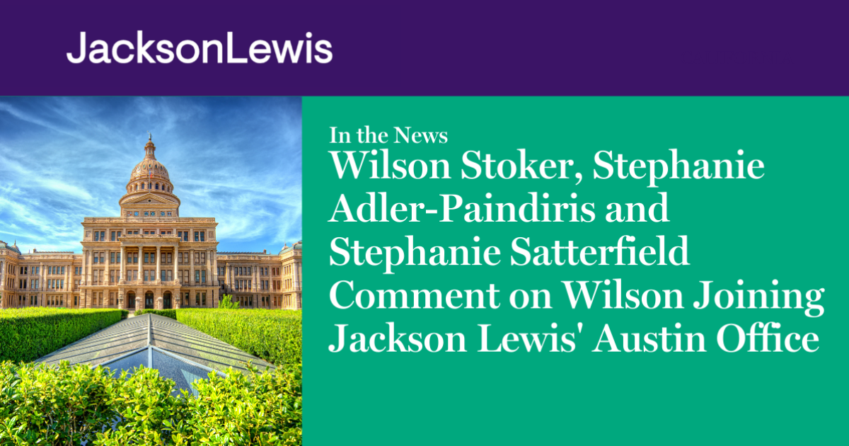 Wilson Stoker, Stephanie Adler-Paindiris and Stephanie Satterfield ...