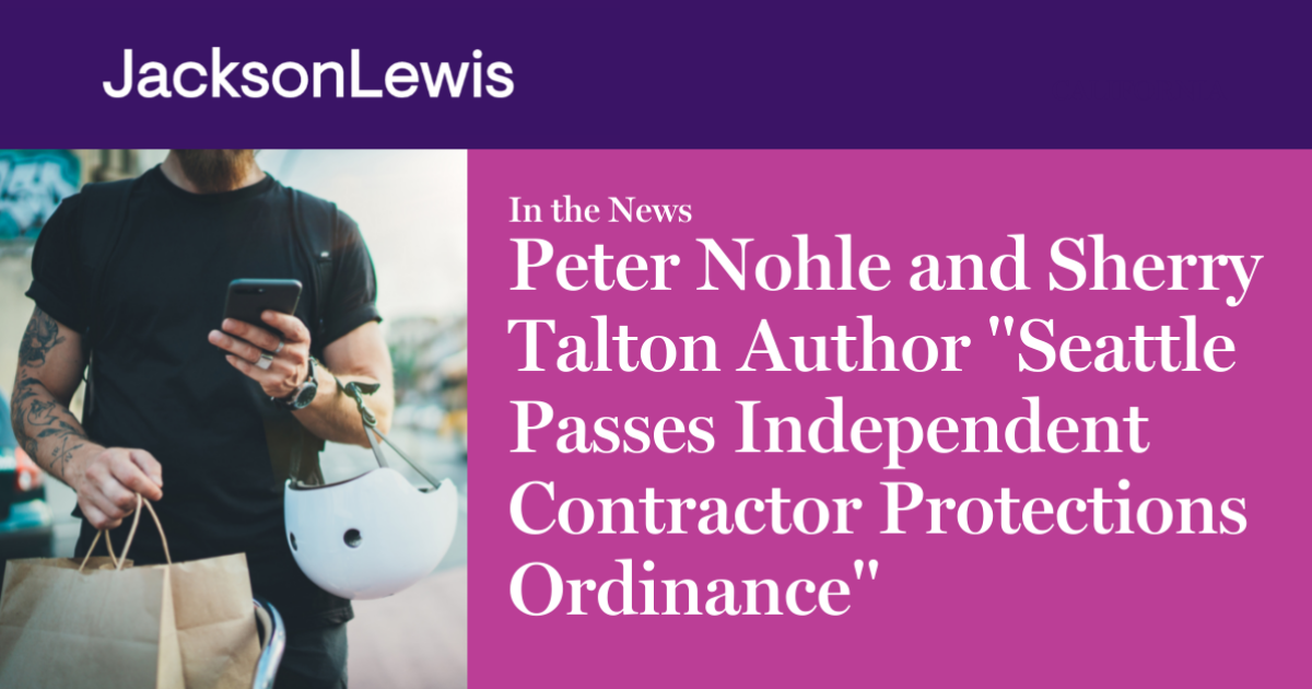 Peter Nohle and Sherry Talton Author "Seattle Passes Independent ...